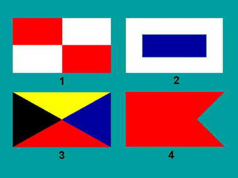 Visual Signalling. Test 7 – Online Maritime Tests