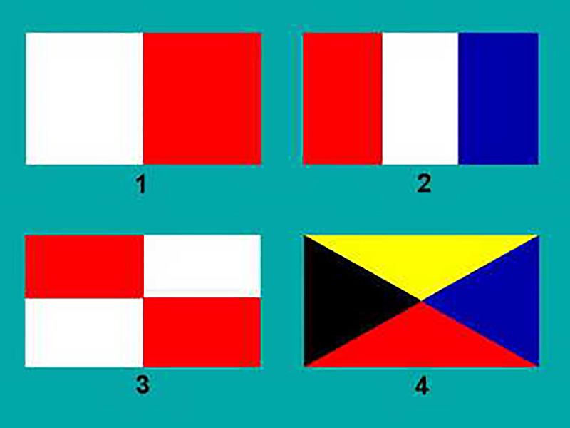 Visual Signalling. Test 8 – Online Maritime Tests