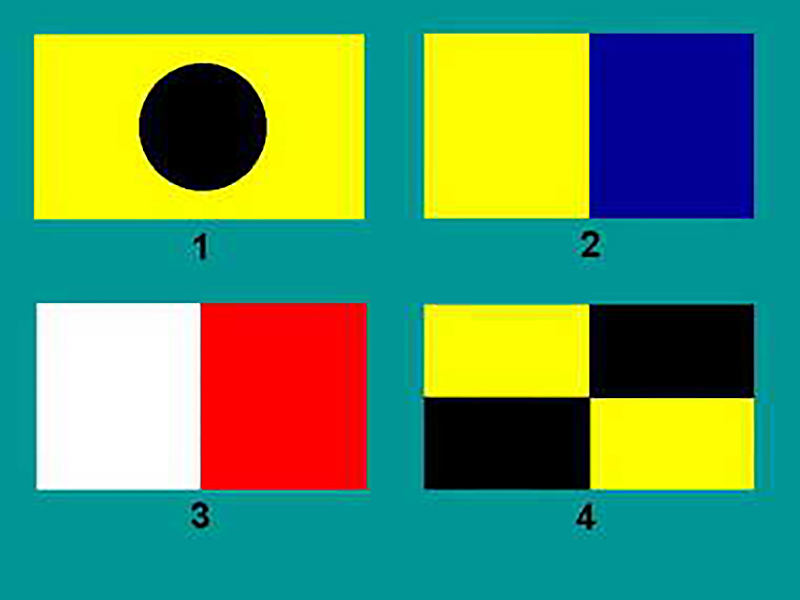 Visual Signalling. Test 11 – Online Maritime Tests