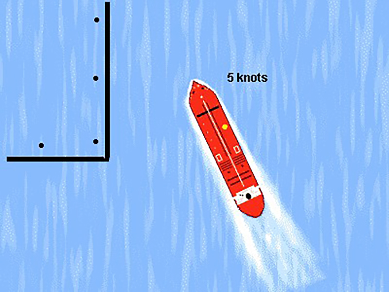 Ship Manoeuvring, Handling. Test 9 – Online Maritime Tests