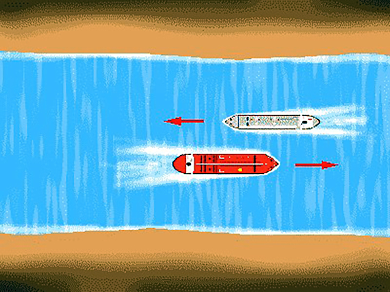 Ship Manoeuvring, Handling. Test 9 – Online Maritime Tests